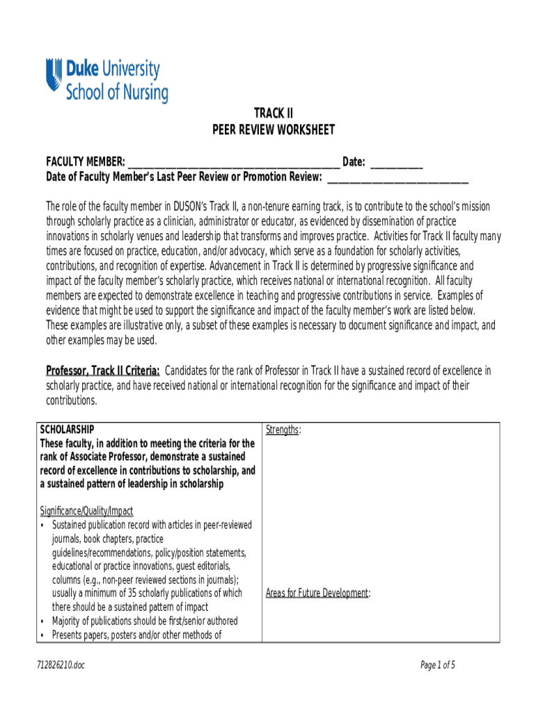 Sample-Third-Year-Faculty-PPR-Mid-term-Review- ... - nursing duke Doc Template | pdfFiller