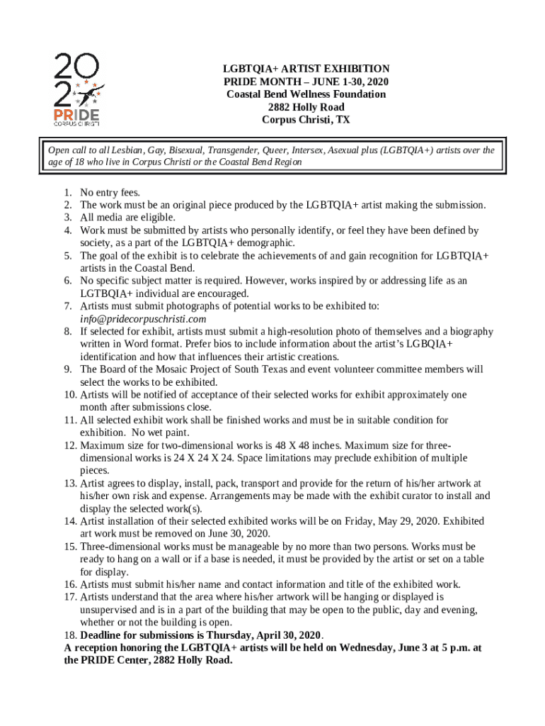 Download Art Submission Doc Template | pdfFiller