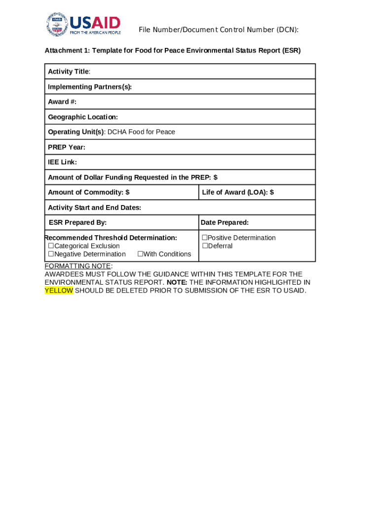 Environmental Impact Screening (EISF) - DC DGS Doc Template | pdfFiller