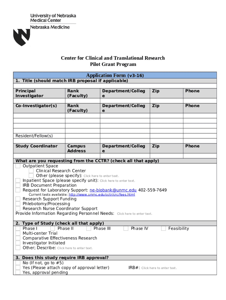 Pilot Grant Application Review Guidance Doc Template | pdfFiller