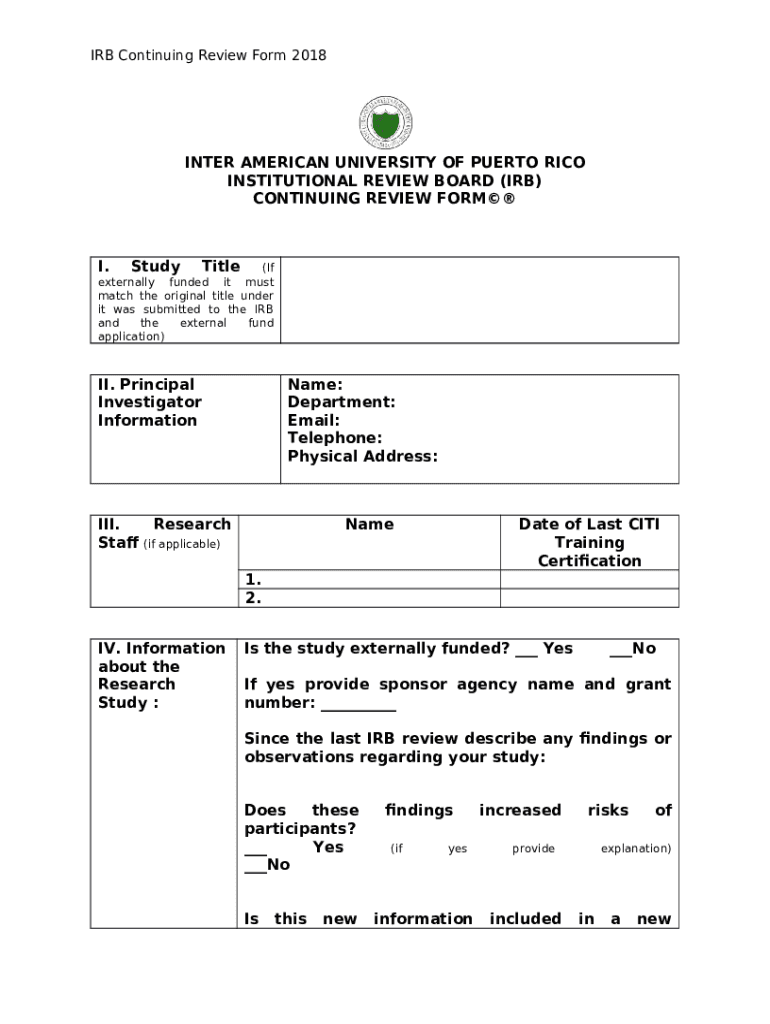 Inter American University of Puerto Rico - Metro (PDF) Doc Template ...