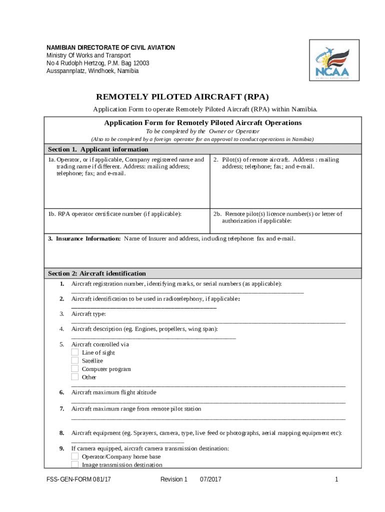 Online NAMIBIAN DIRECTORATE OF CIVIL ... Doc Template | pdfFiller