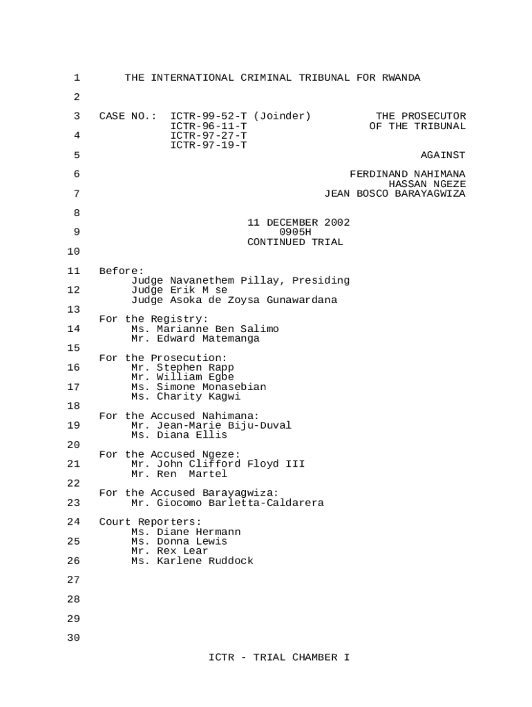 3CASE NO Doc Template | pdfFiller