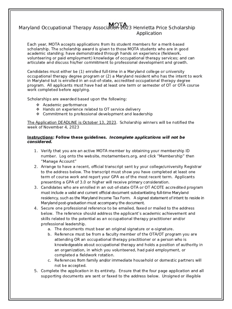 Scholarships, annual awards, and election ination Doc Template | pdfFiller