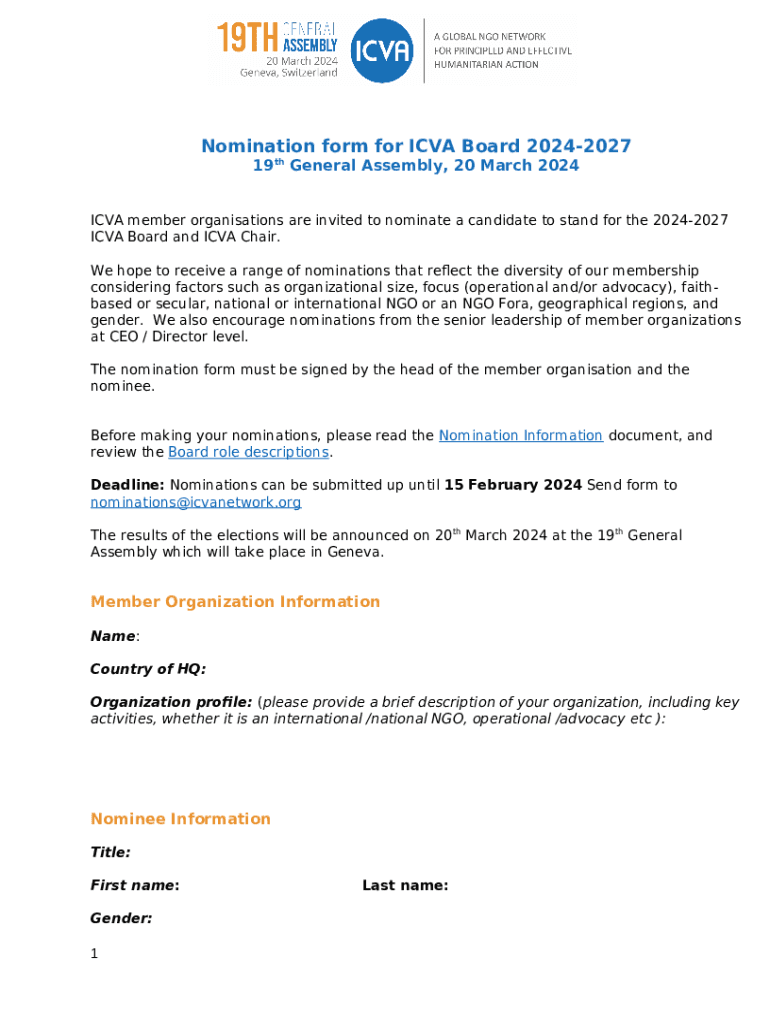 2024 BOD Nomination Doc Template | pdfFiller