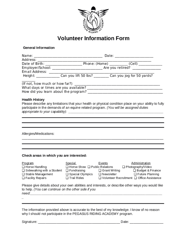 BCRP Volunteer Program Policies and Procedures Manual.pdf Doc Template | pdfFiller
