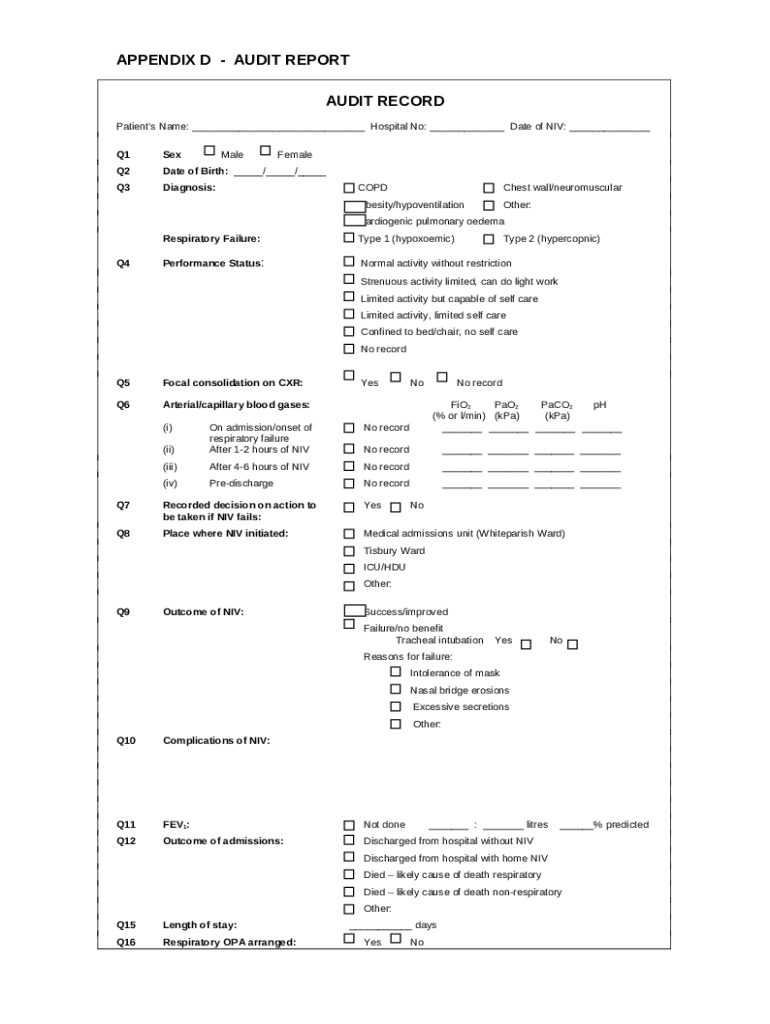 NIV for acute respiratory failure in COPD: high in-hospital ... Doc ...
