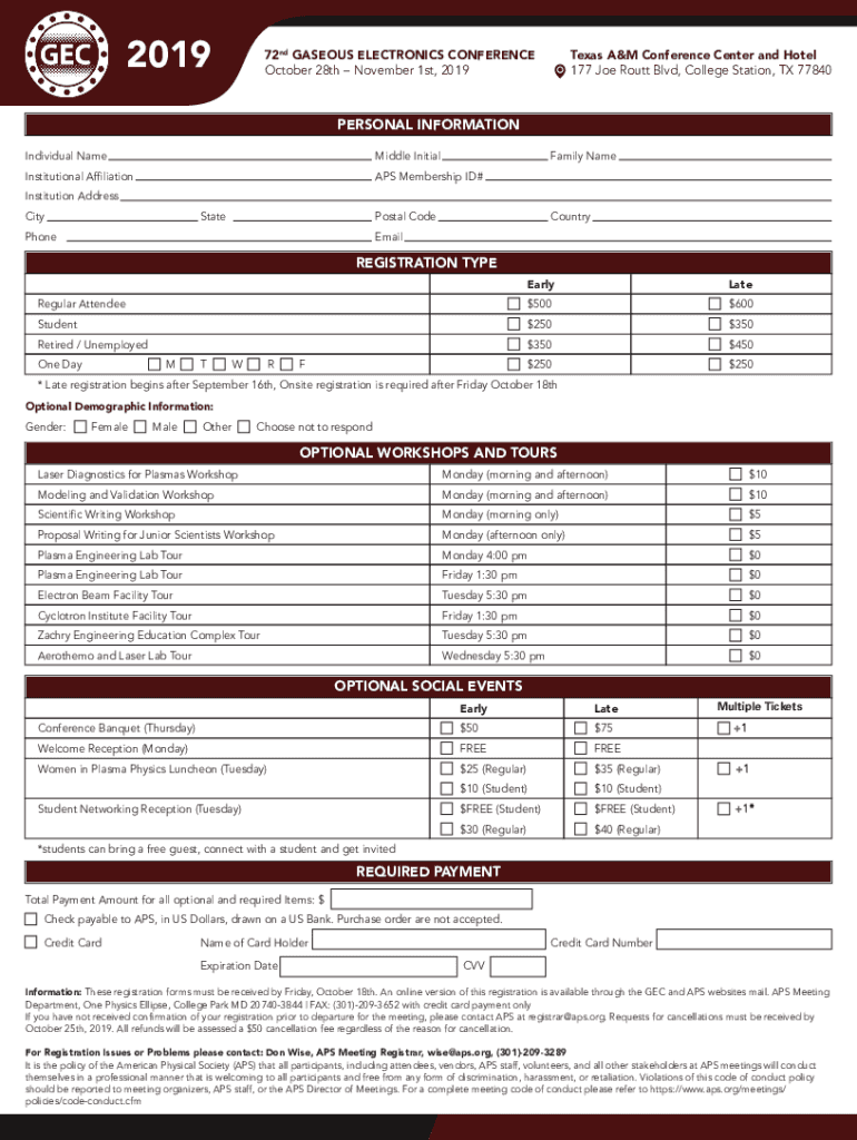 Fillable Online GEC Form Fax Email Print - pdfFiller