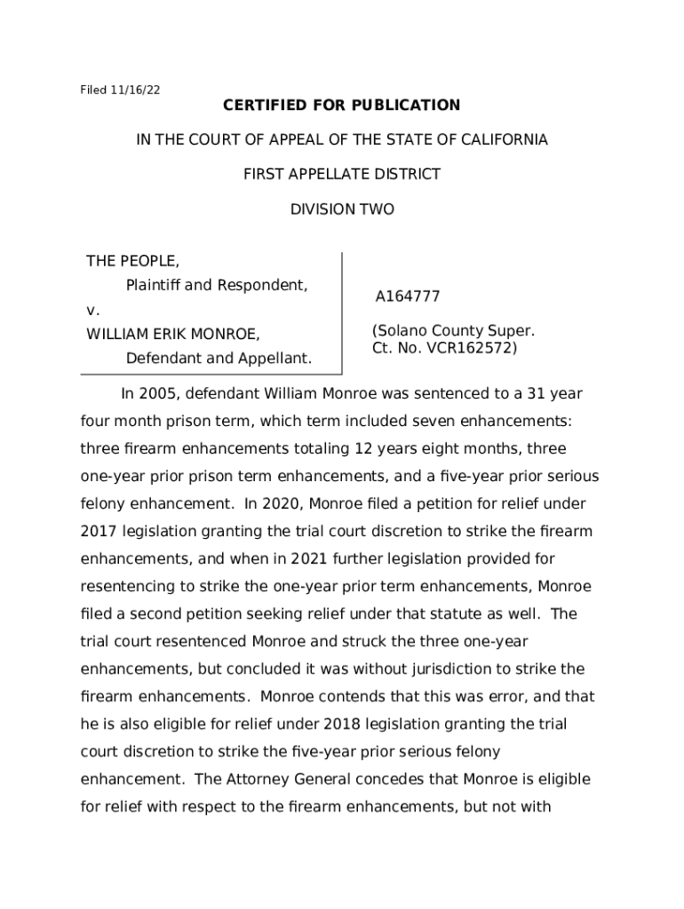 When part of a sentence is stricken on review, on remand for ... Doc ...