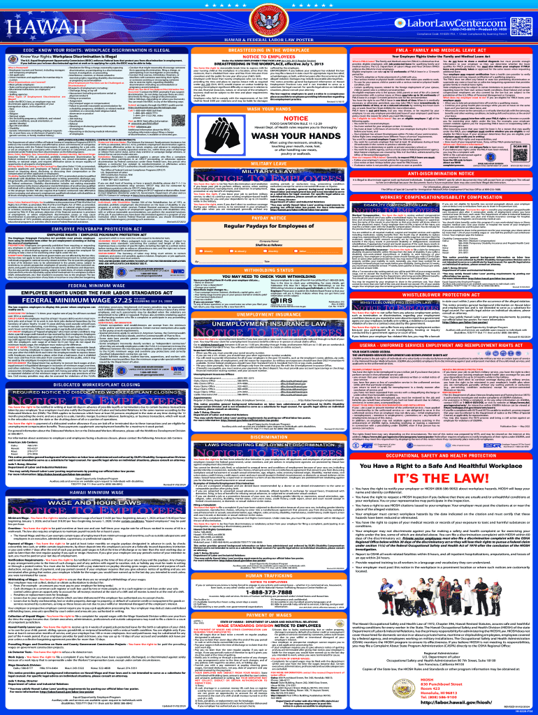 Fillable Online Guide to the Rights of Breastfeeding Employees in Hawaii Fax Email Print - pdfFiller