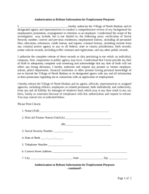 Background Check Release mtd.doc Doc Template | pdfFiller