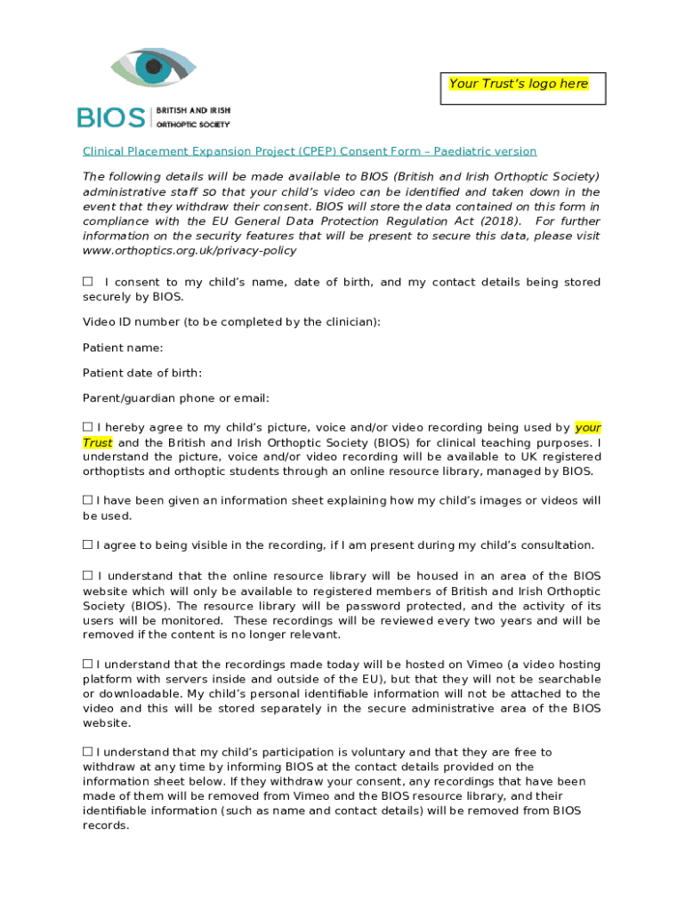 What Do We Expect New Graduate Orthoptists to Do? - PMC Doc Template ...