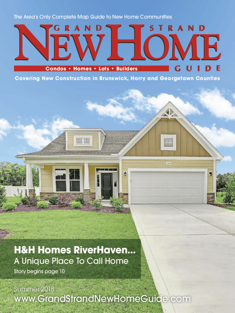 Fillable Online New Home Guide: Find New Home Communities and New ...