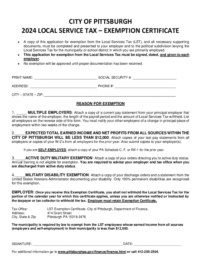 Fillable Online View Tax Descriptionspittsburghpa.gov Fax Email Print ...