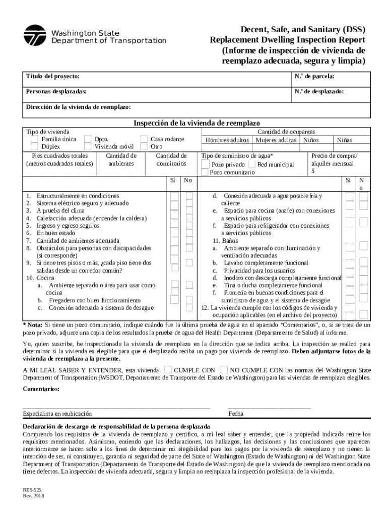 Departamento de Vivienda y Desarrollo Urbano de EE - HUD - wsdot wa Doc Template | pdfFiller