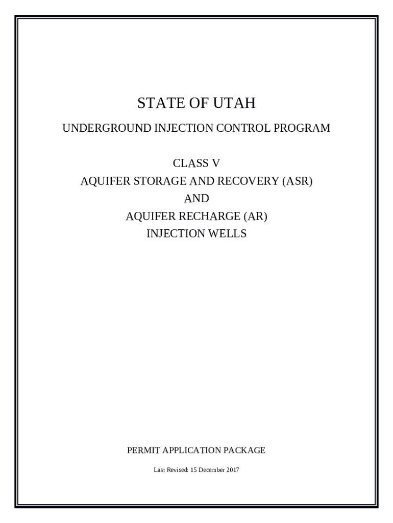 class v asr permit application Doc Template | pdfFiller