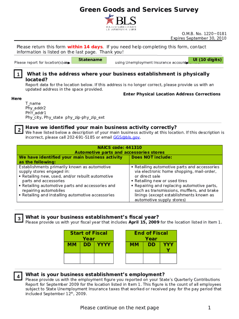 Industry Verification , BLS 3023NVS Doc Template | pdfFiller