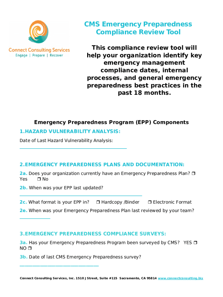 Quality, Safety & Oversight Group - Emergency Preparedness Doc Template ...