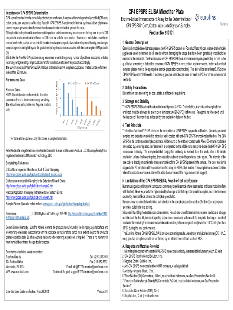 Fillable Online Molecular basis for the herbicide resistance of Roundup ...