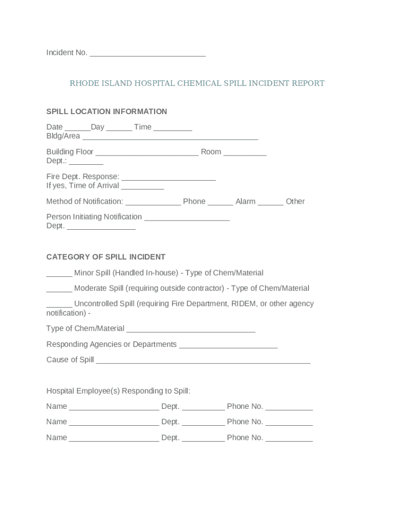 BP - Regional Oil Spill Response Plan Doc Template | pdfFiller
