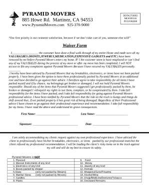 Pyramid MoversSF Moving company Doc Template | pdfFiller