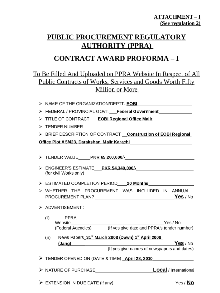Procurement and Contract Administration Section - NHA Doc Template ...