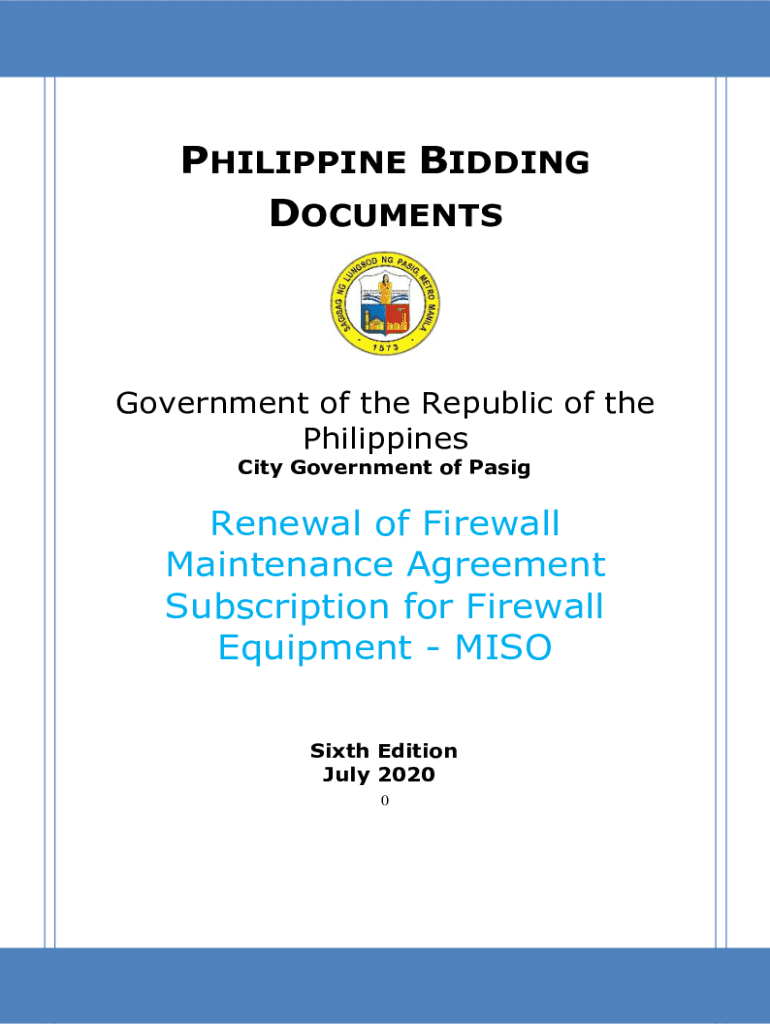 Fillable Online Renewal of Firewall Maintenance Agreement Subscription ... Fax Email Print ...