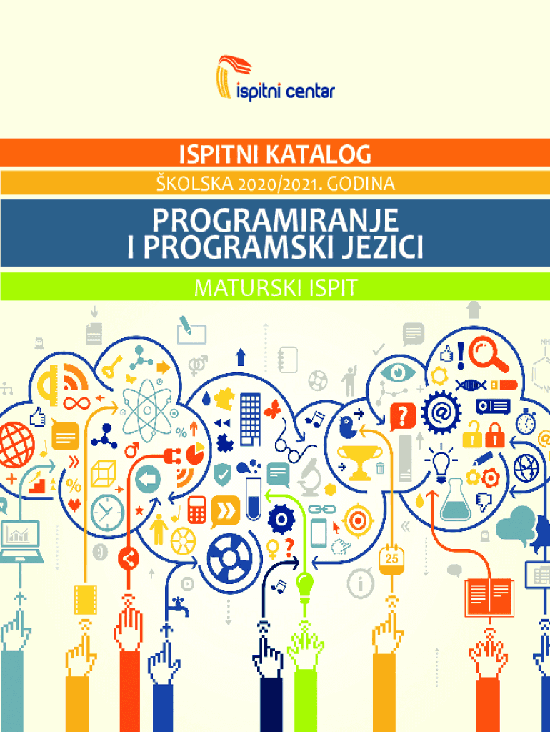 Fillable Online PROGRAMIRANJE I PROGRAMSKI JEZICI - Ispitni centar Fax ...