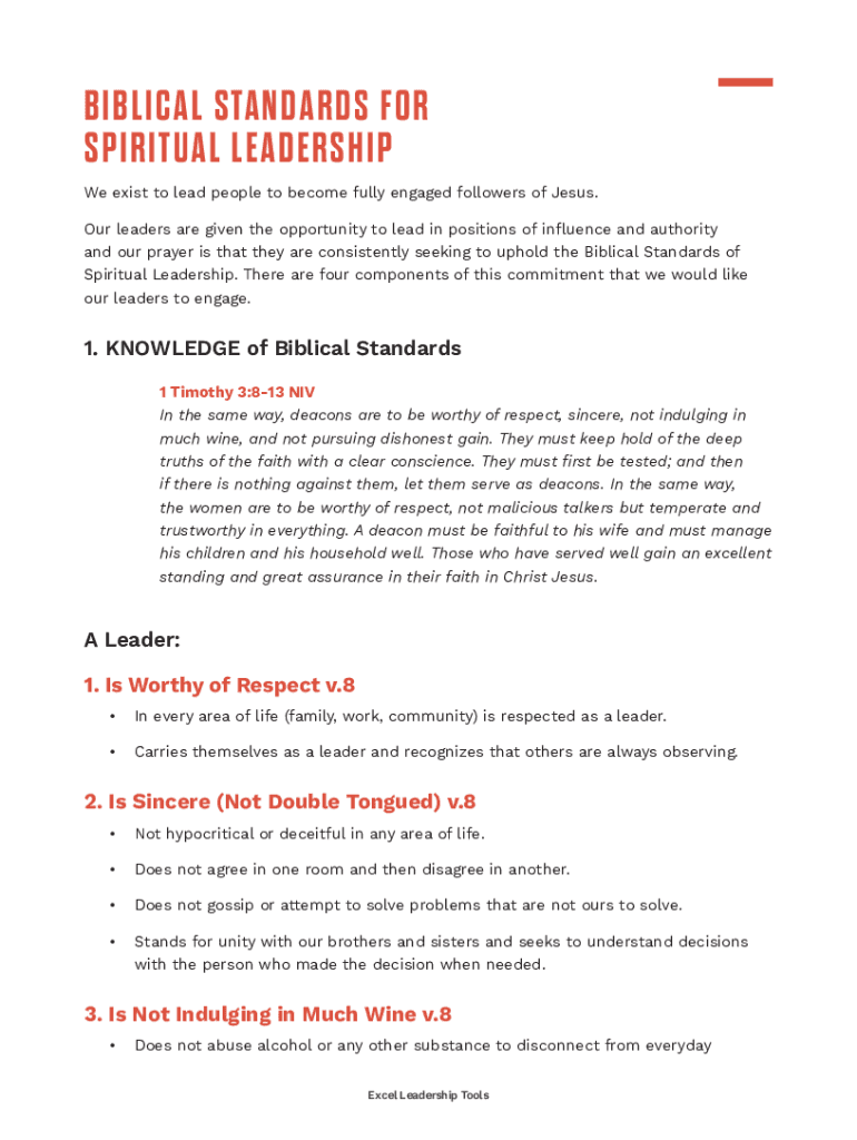 Fillable Online Jesus Leadership Style: Ten Perspectives for Christian ...