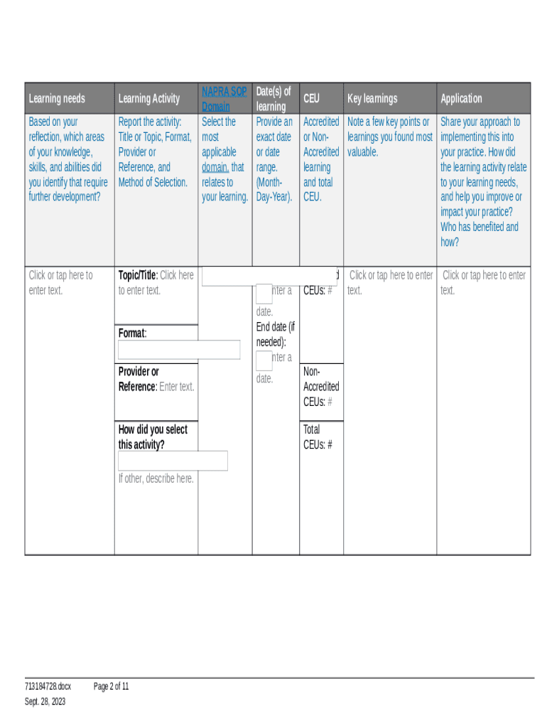 Professional Development Log as of 7-5-23.xlsx Doc Template | pdfFiller