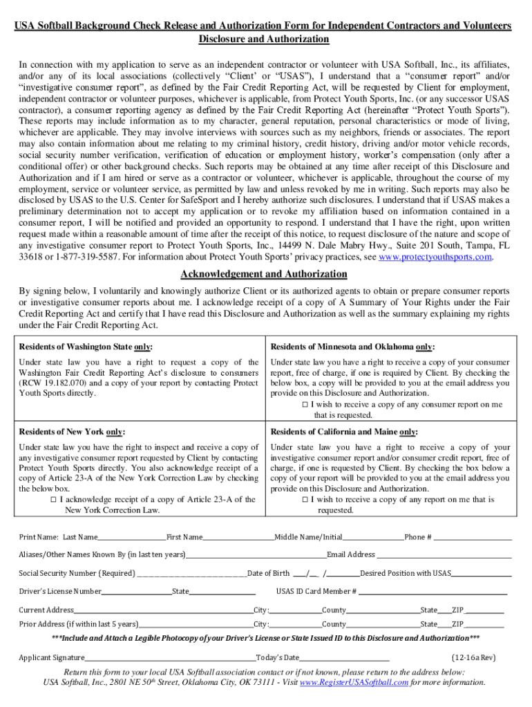 Fillable Online New Background Check Policy and Consent Form Fax Email Print - pdfFiller