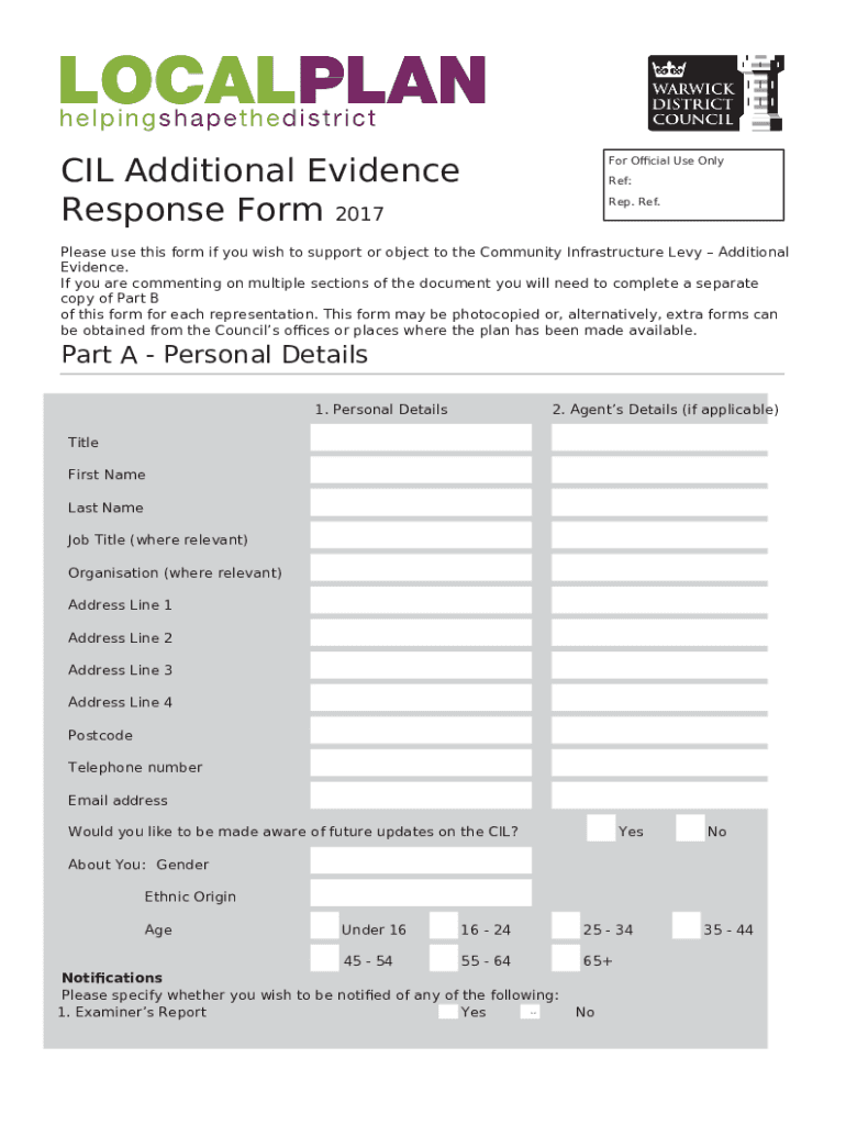 Community Infrastructure Levy s and process Doc Template | pdfFiller