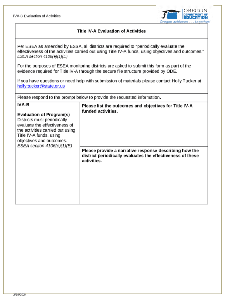 II-A B-D PD Implementation and Eval Doc Template | pdfFiller