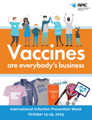 Fillable Online We're Celebrating International Infection Prevention ...