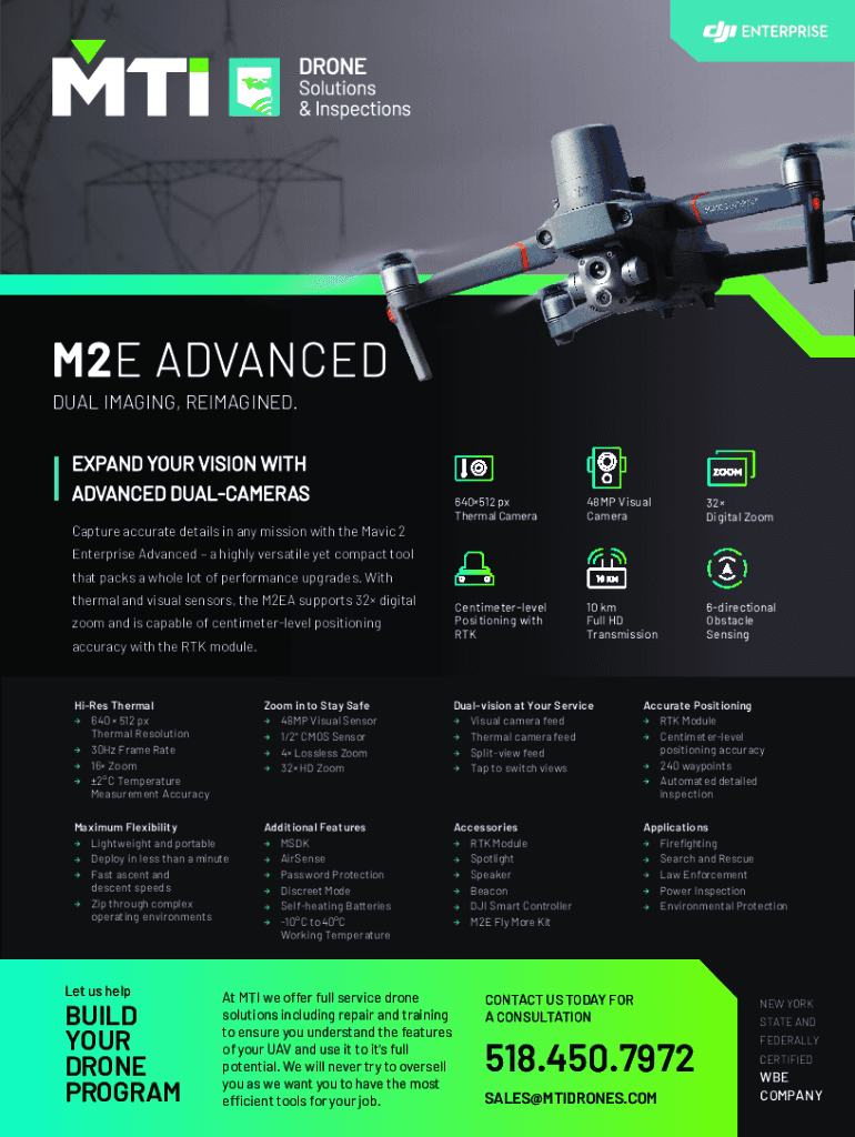 Fillable Online MTI - M2E Advanced Sell Sheet Fax Email Print - pdfFiller