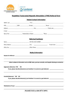 Fillable Online rTMS-referral-form-2021.pdf Fax Email Print - pdfFiller