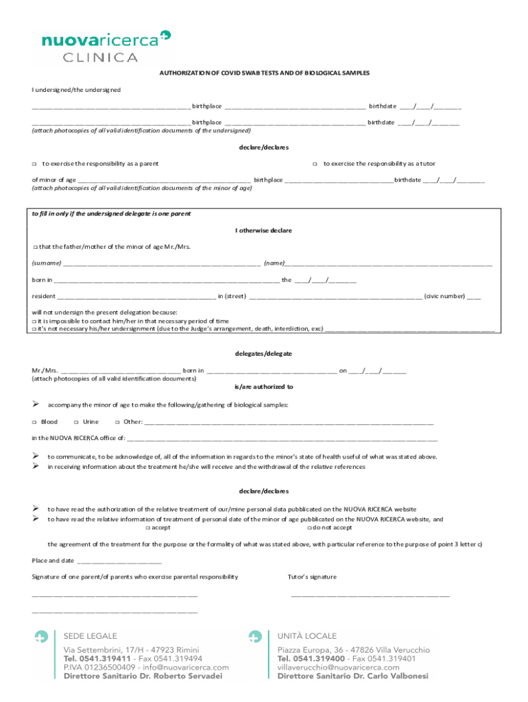 Fillable Online Laboratory investigation form for Coronavirus Disease ...