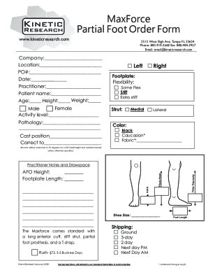 Fillable Online Nano Order Forms Fax Email Print - pdfFiller
