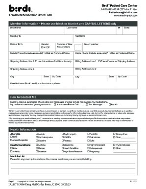 Fillable Online MedImpact Direct Mail Order Form Fax Email Print ...