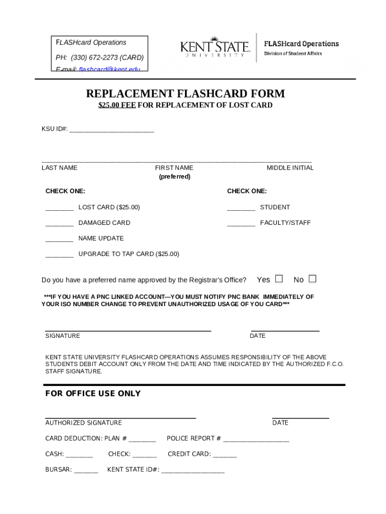 replacement flashcard Doc Template | pdfFiller