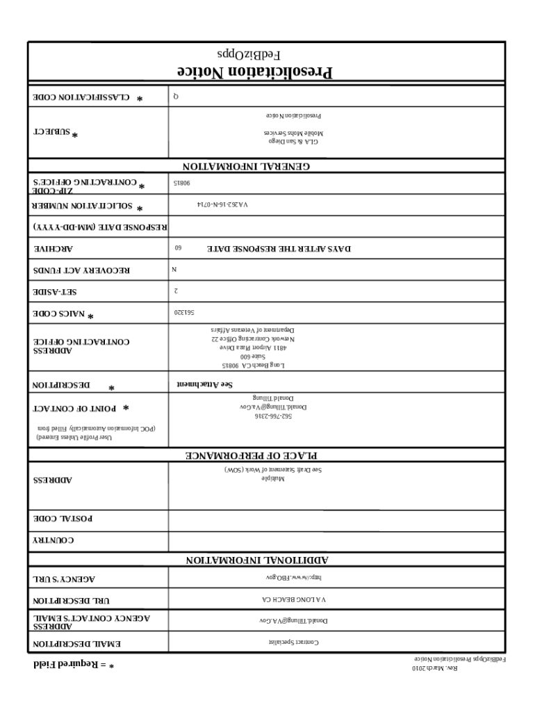 DRAFT Statement of WORK (SOW) - VA Vendor Portal Doc Template | pdfFiller