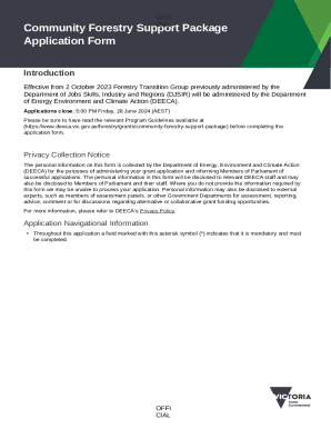 Community-Forestry-Support-Package-application-- ... Doc Template ...