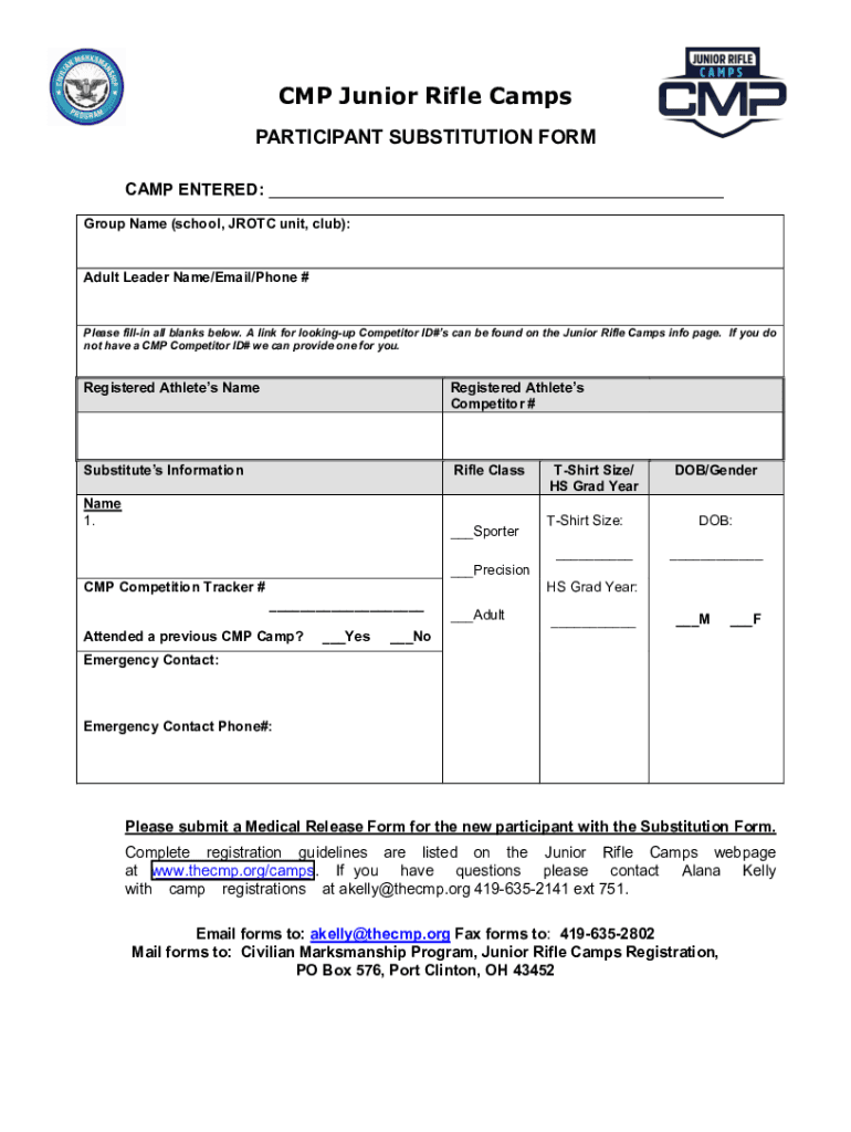 Fillable Online Sign Up for the 2023-2024 JROTC Three-Position Air ...