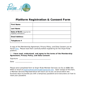 Plat Registration & Consent Doc Template | pdfFiller