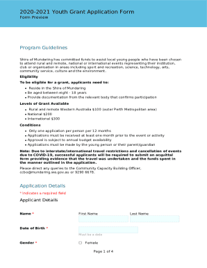 Fillable Online 2024 Youth Engagement Partnership Fund Application Form ...