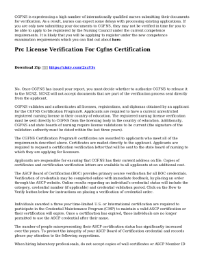 Fillable Online The Credentials Verification Service for the Nursing ...