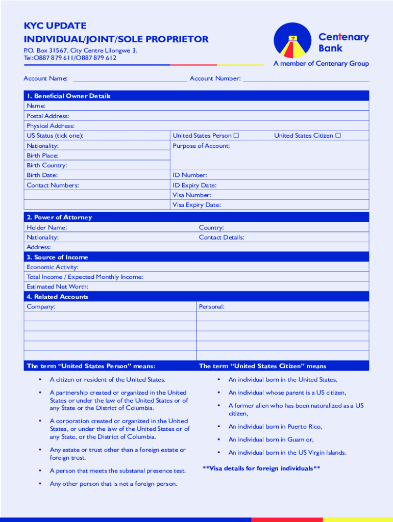 Fillable Online KYC Form retail form Fax Email Print - pdfFiller