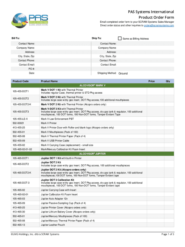 Fillable Online SCRAM Systems: Alcohol Monitoring and Location ...