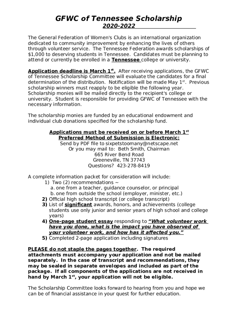 What We Do - GFWC Doc Template | pdfFiller