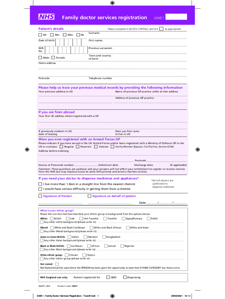 Fillable Online Date you rst came Fax Email Print - pdfFiller